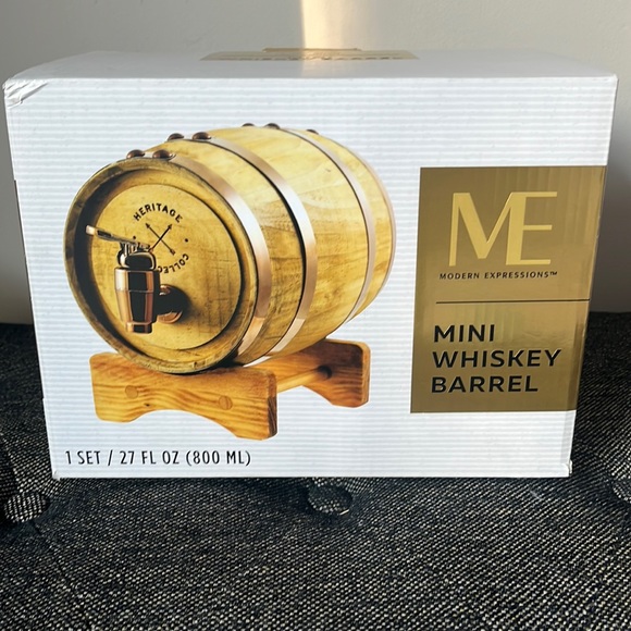 modern expression | Kitchen | Mini Whiskey Barrel | Poshmark